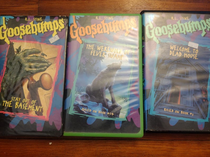 Goosebumps 3 VHS Lot - Etsy