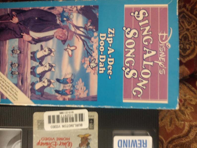 Zippity Doo Dah Sing Along VHS - Etsy