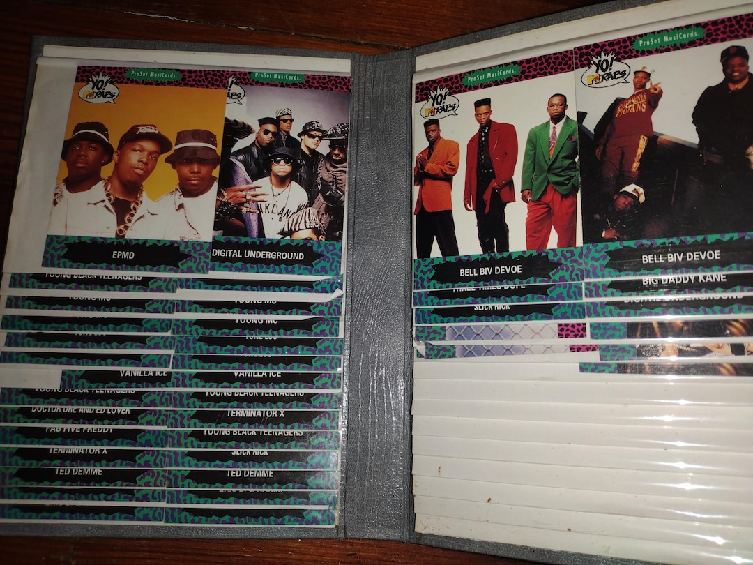 Yo Mtv Rap Cards 72 - Etsy
