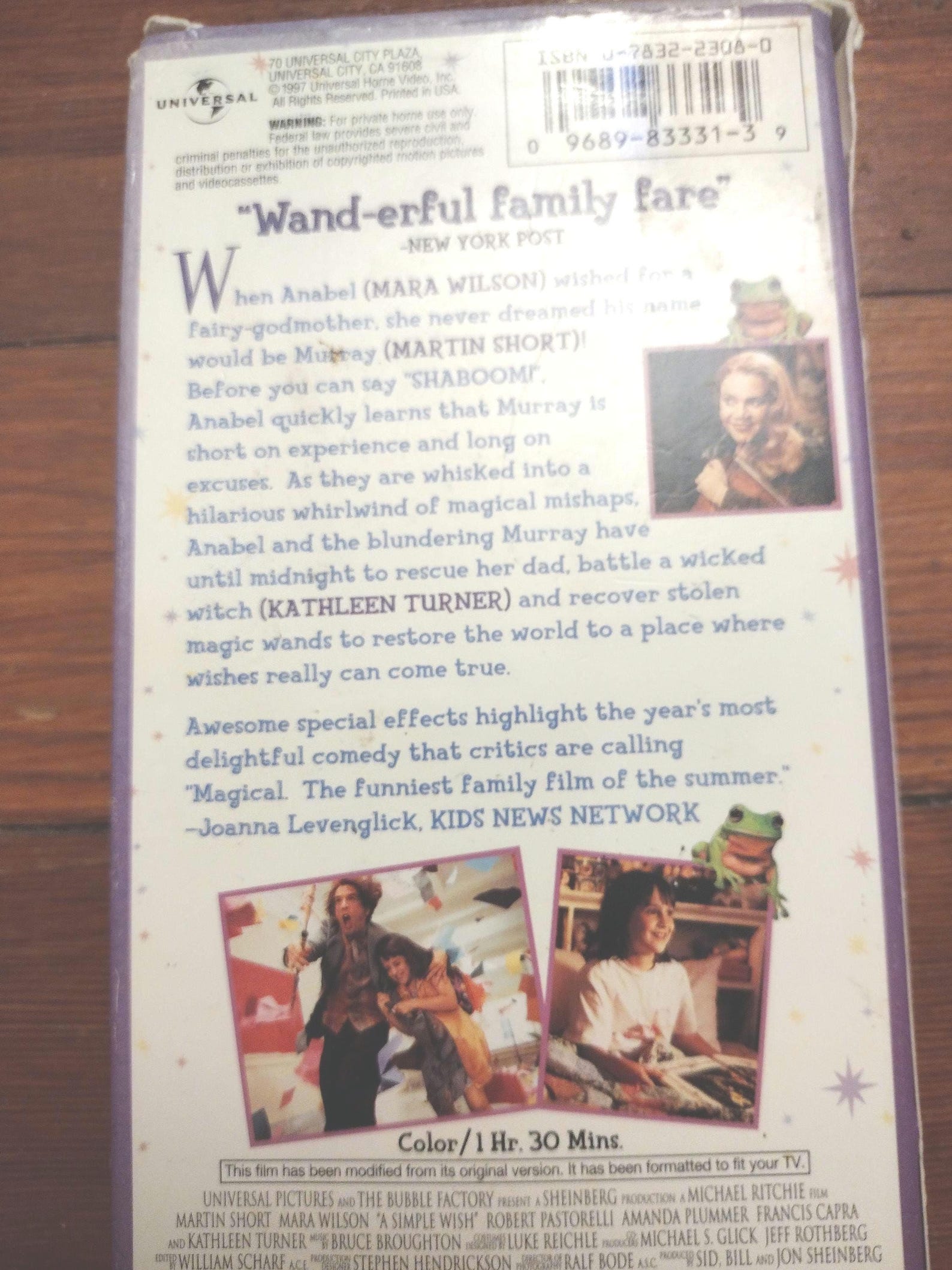 A Simple Wish VHS - Etsy