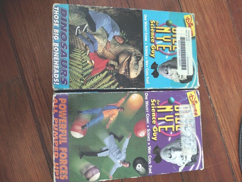 Bill Nye the Science Guy 2 VHS Bundle - Etsy