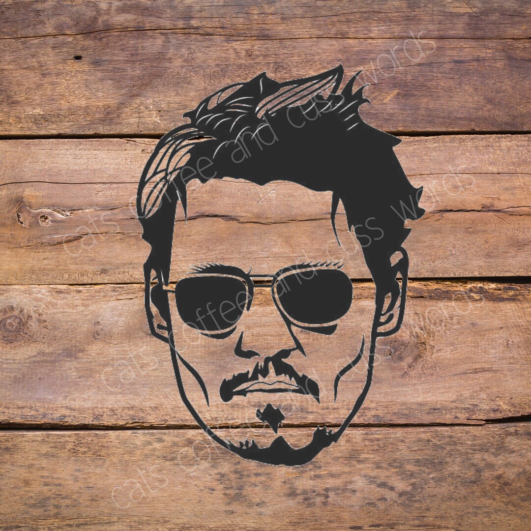 Johnny Depp SVG PNG Digital Download - Etsy