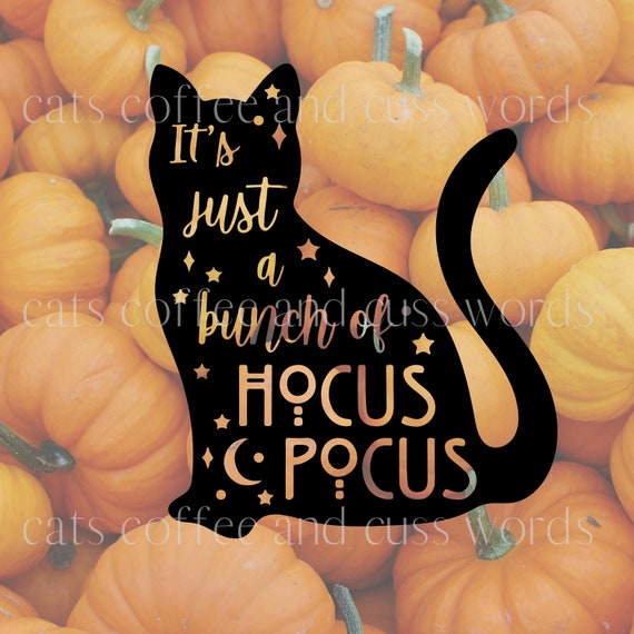 Binx It's Just a Bunch of Hocus Pocus PNG Digital Download - Etsy