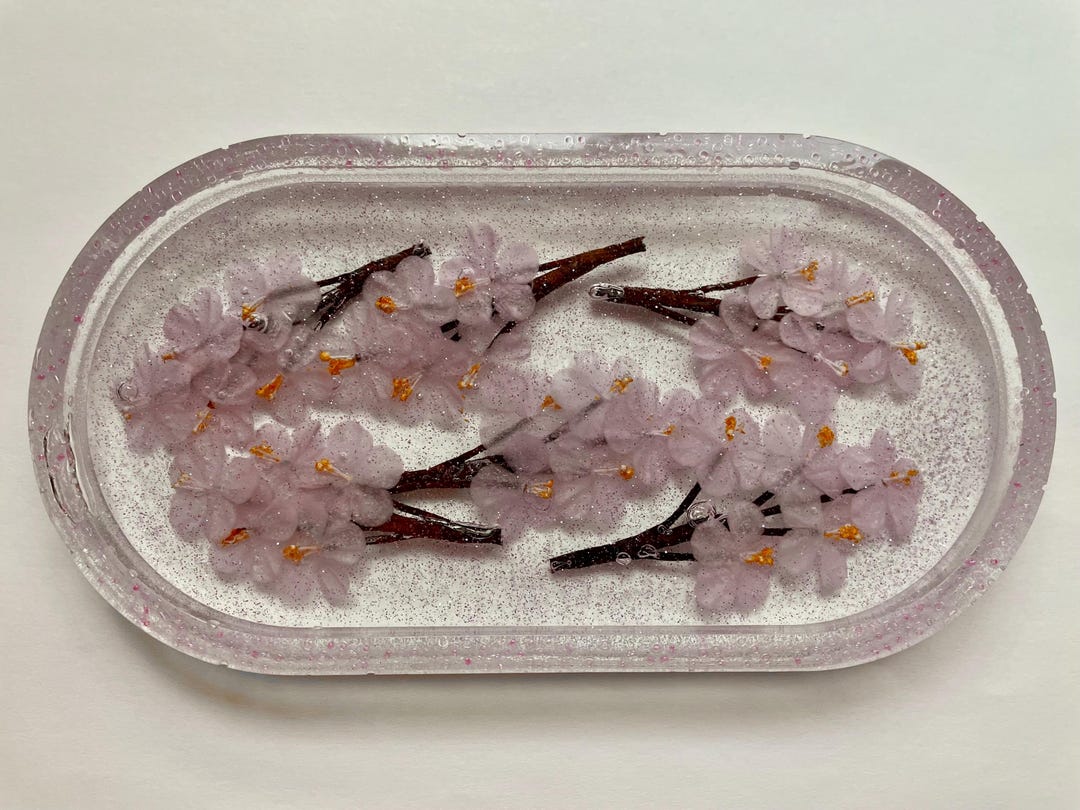 Cherry Blossom Tray - Etsy