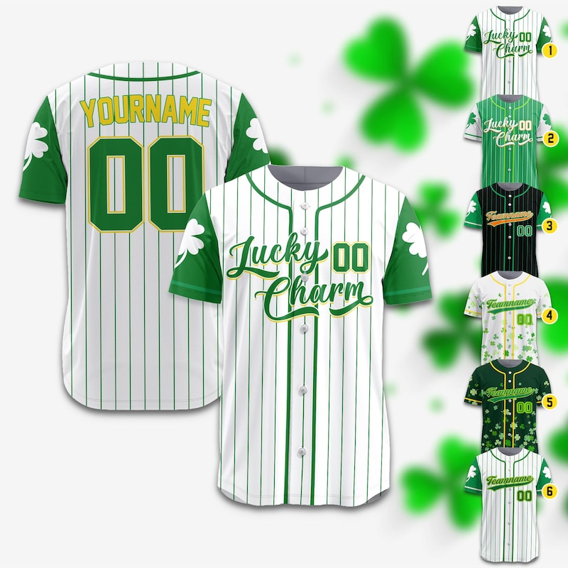 Custom St Patricks Jersey - Etsy