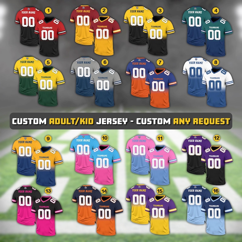 Custom V Neck Jersey - Etsy