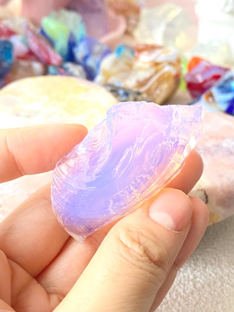 Healing Crystal, Angel Aura Andara, Very Rare, Peace, Light, Spiritual ...