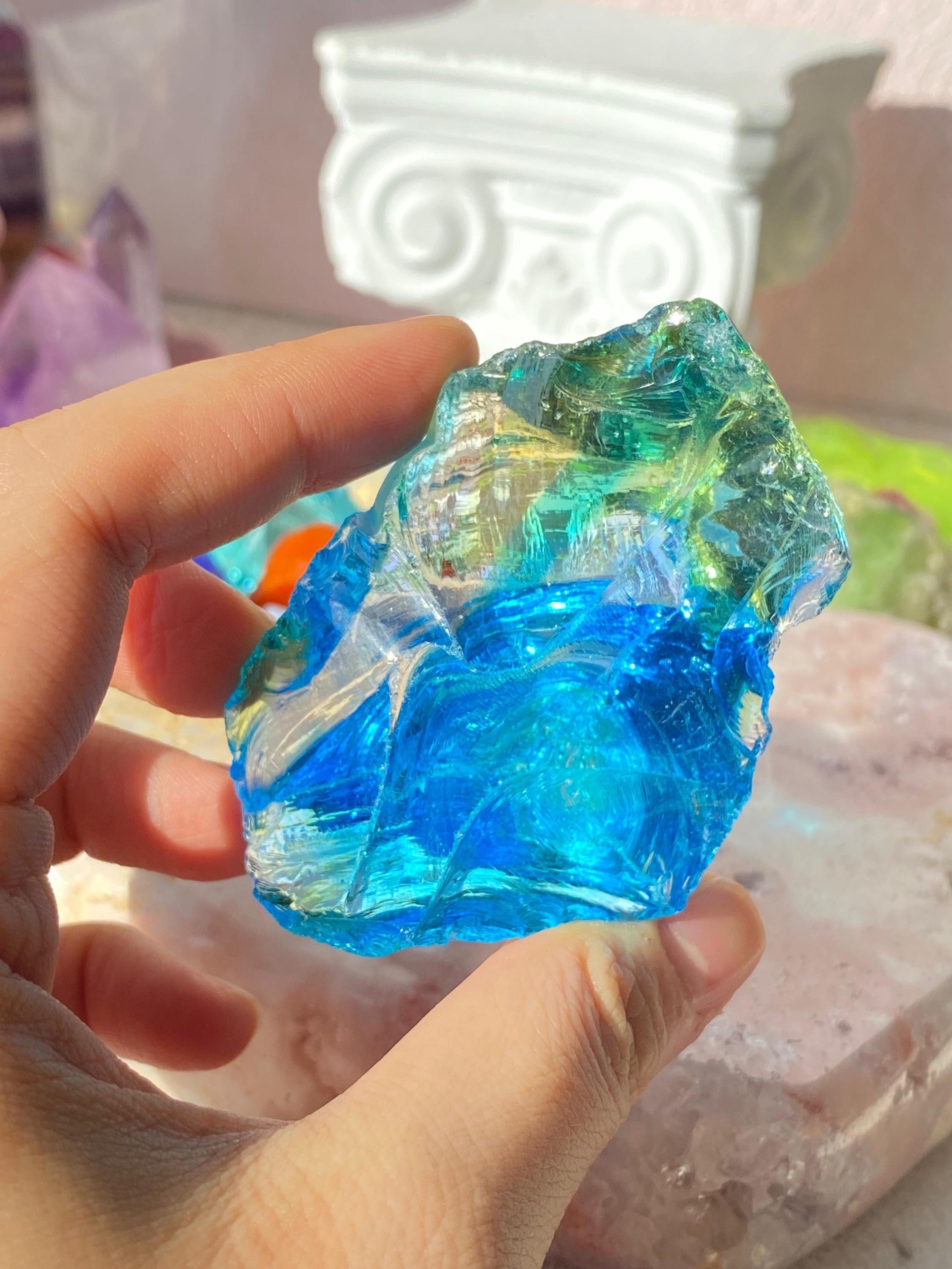 Healing Crystal, Rainbow Ocean Cyan Andara | Rare | Infinite and ...