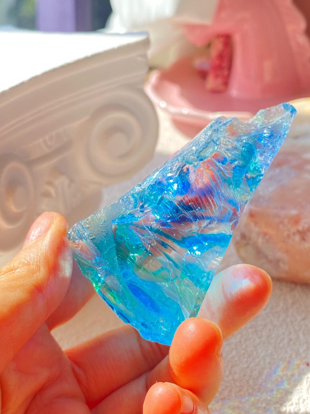 BIG RAINBOW INSIDE** Rainbow Andara Crystal | Very Rare | Infinite and ...