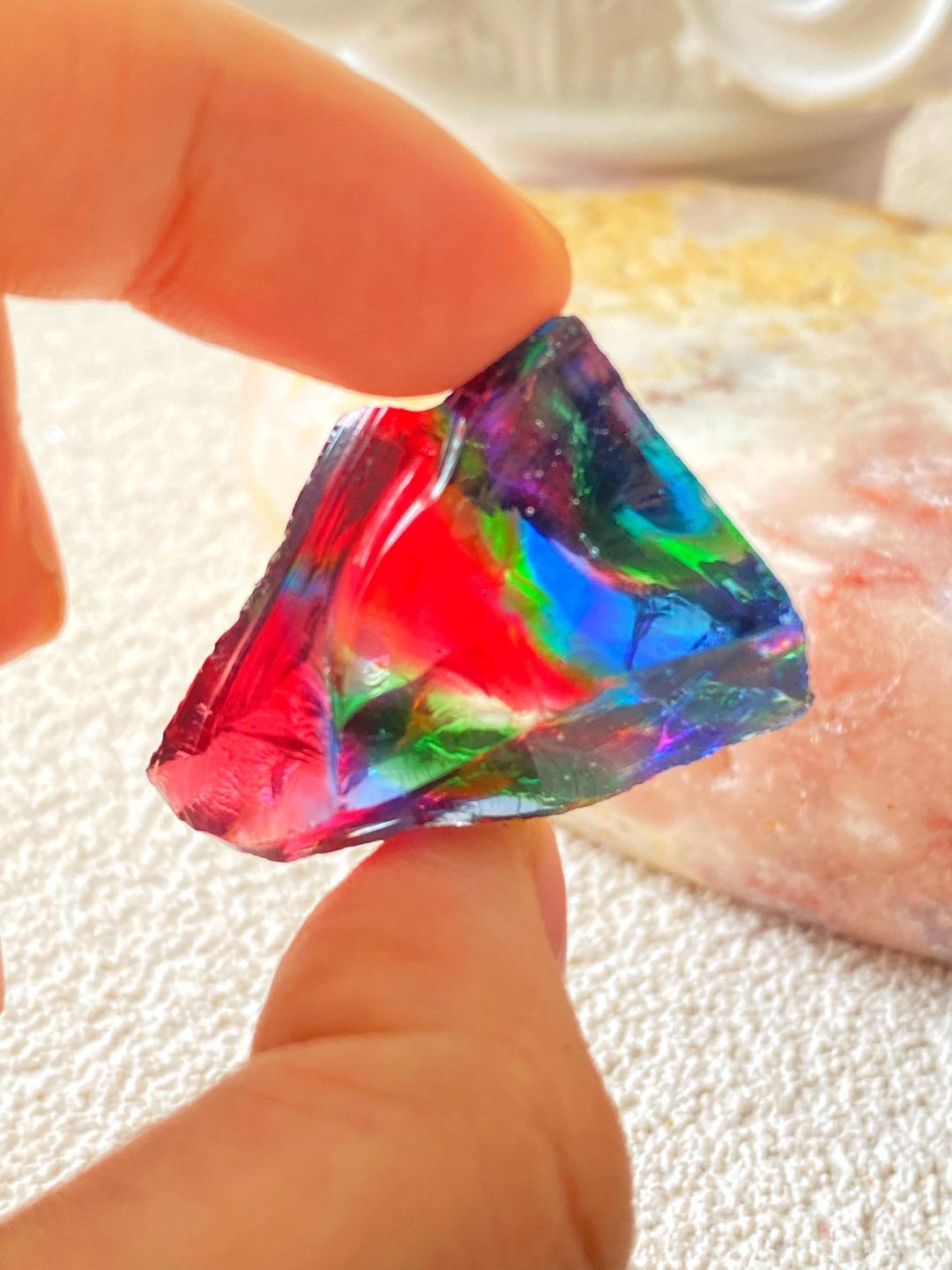 Healing Crystal, Rainbow Andara | Rare | Infinite and Unlimited Energy ...