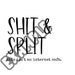 Bathroom Shit & Split SVG Pdf Dfx Digital File. Internet Cafe Not a ...