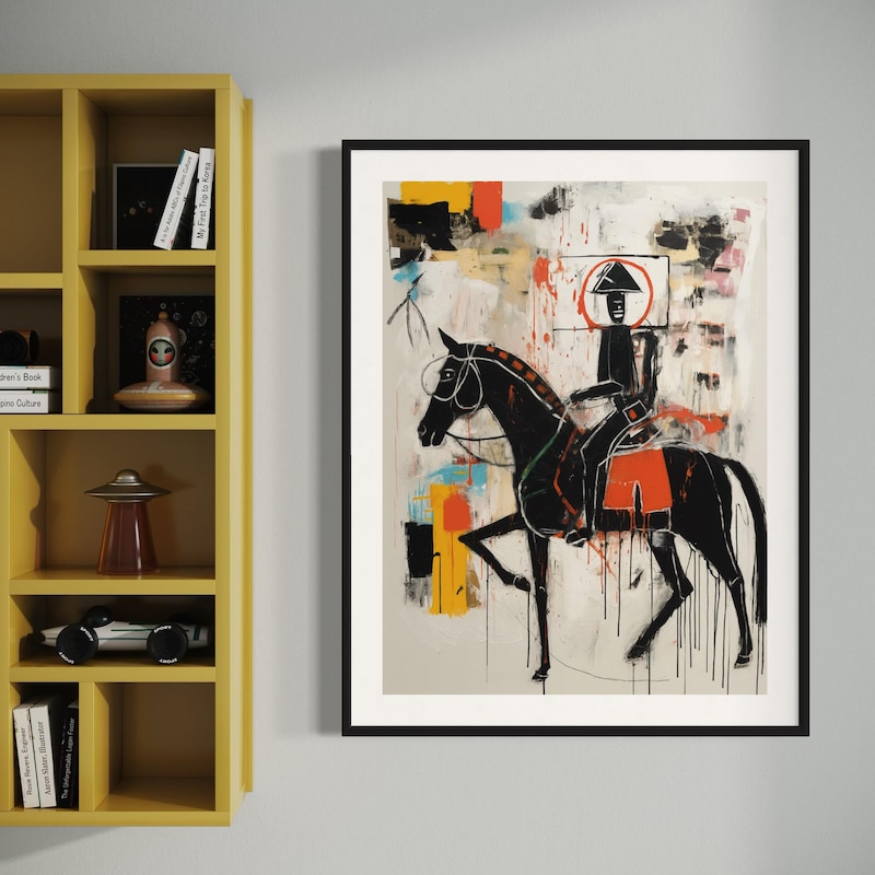 Modern Graffiti Art Horse - Etsy