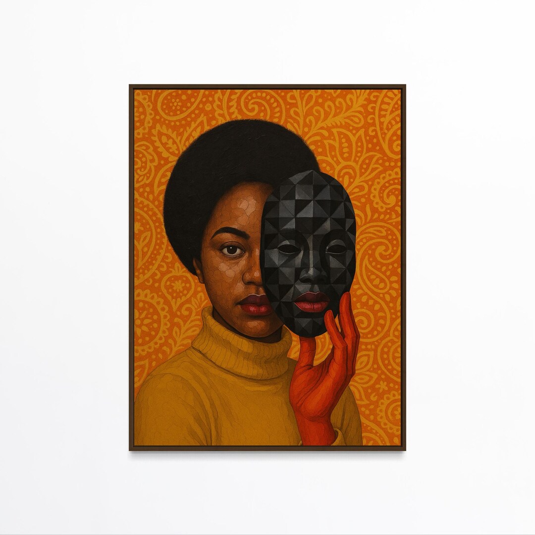 Black Girl Wall Art, Black Woman Art, Black Art, Afrocentric Collage ...