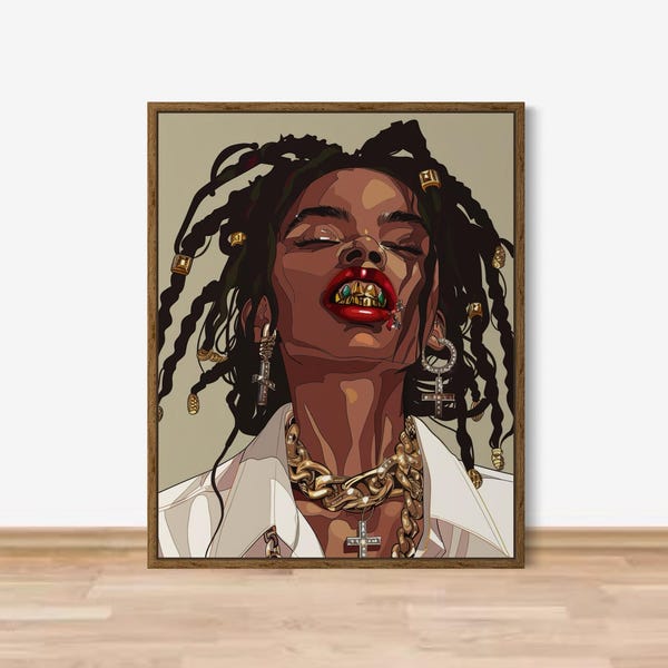 Dreadlocks Wall Art - Etsy