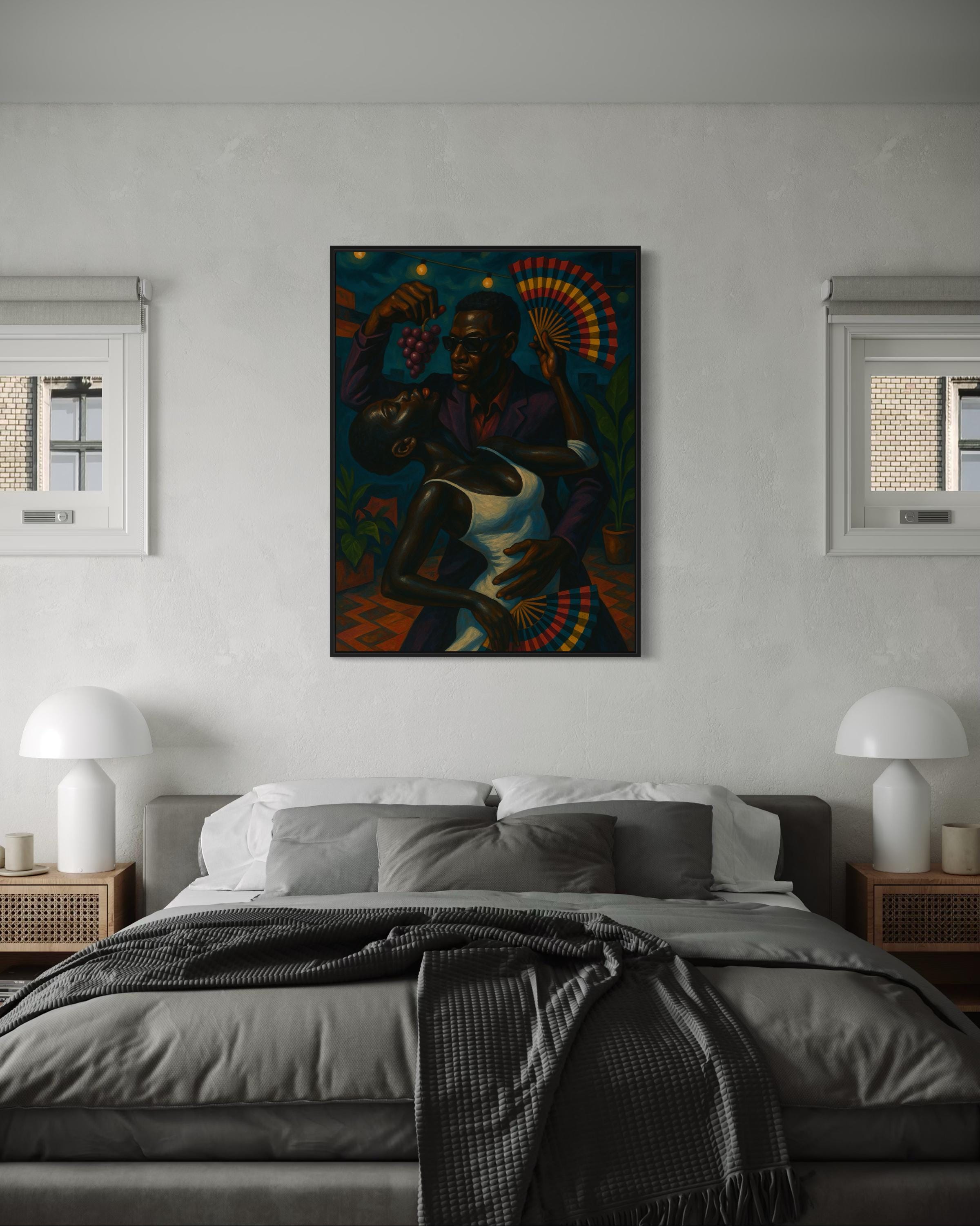 Black Art Print, Black Woman Art, Black Man Portrait, Afrocentric Wall ...