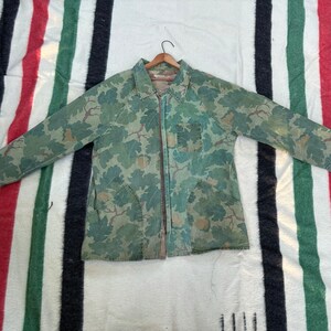 1960s Mitchell Cloud Camo Ranger Brand Reversible Hunting Jacket Korean ...