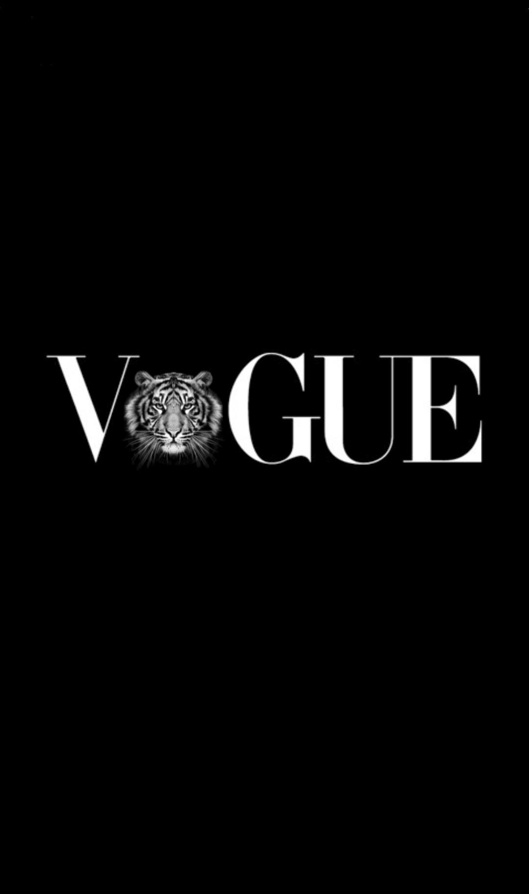 Vouge Tiger Room Print - Etsy