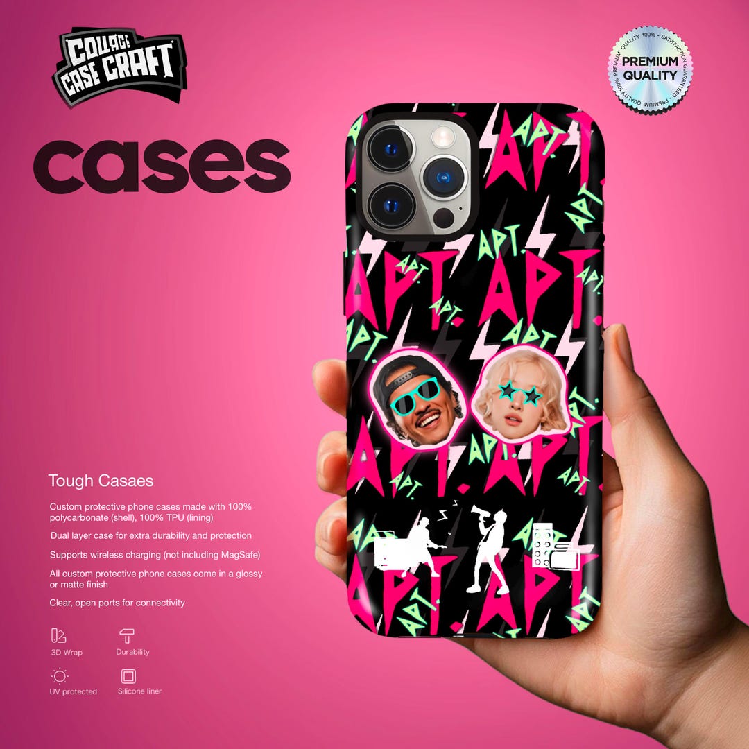 APT Rose Bruno Mars Phone Case, Kpop-phone Case, Music-inspired Design ...