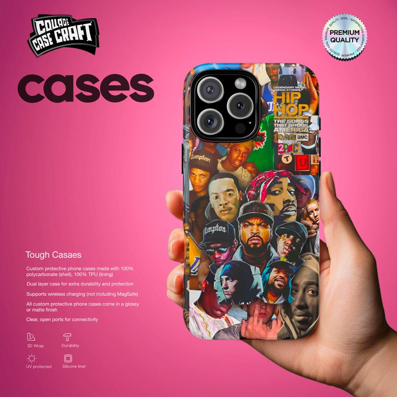 Tupac Rap Phone Case - Etsy