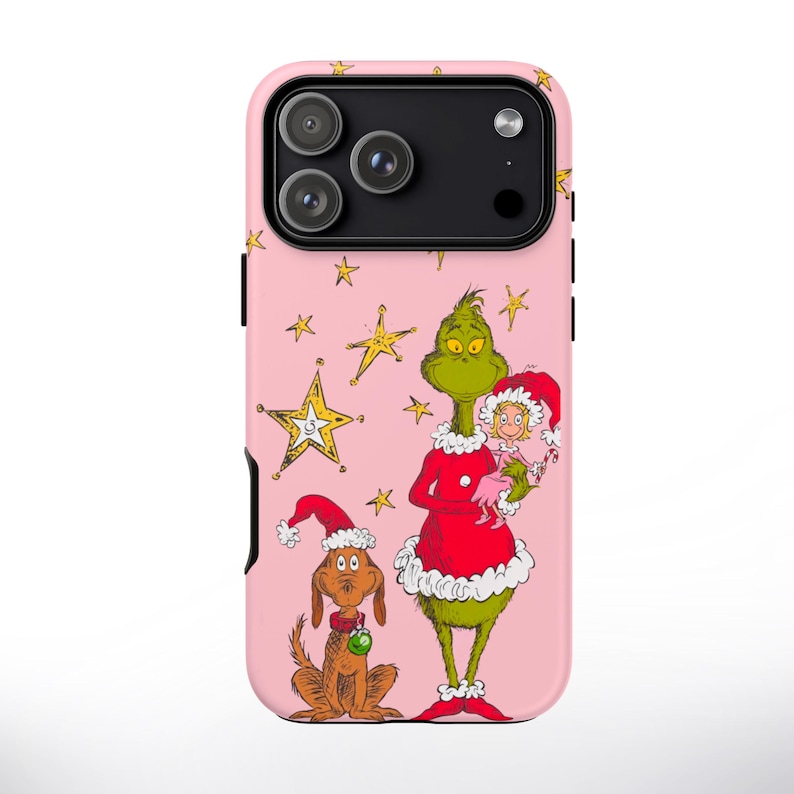 Retro Grinchmas Christmas Phone Case, Vintage Christmas Phone Cover ...