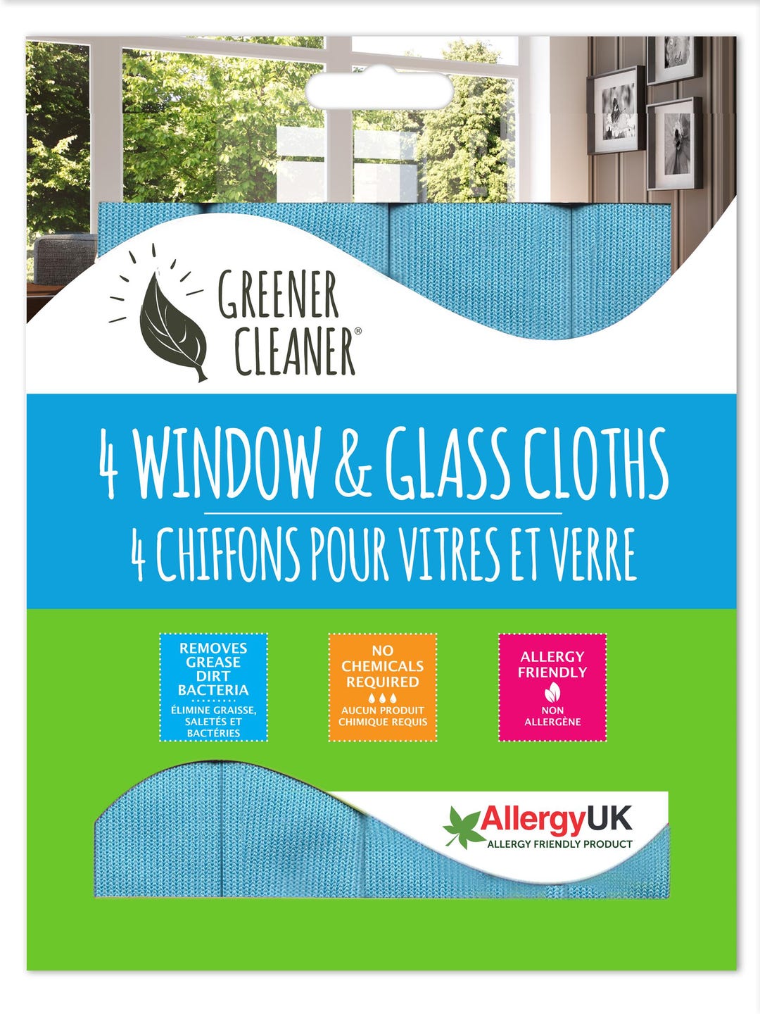 Greener Cleaner 4 Window & Glass Cloths - Etsy