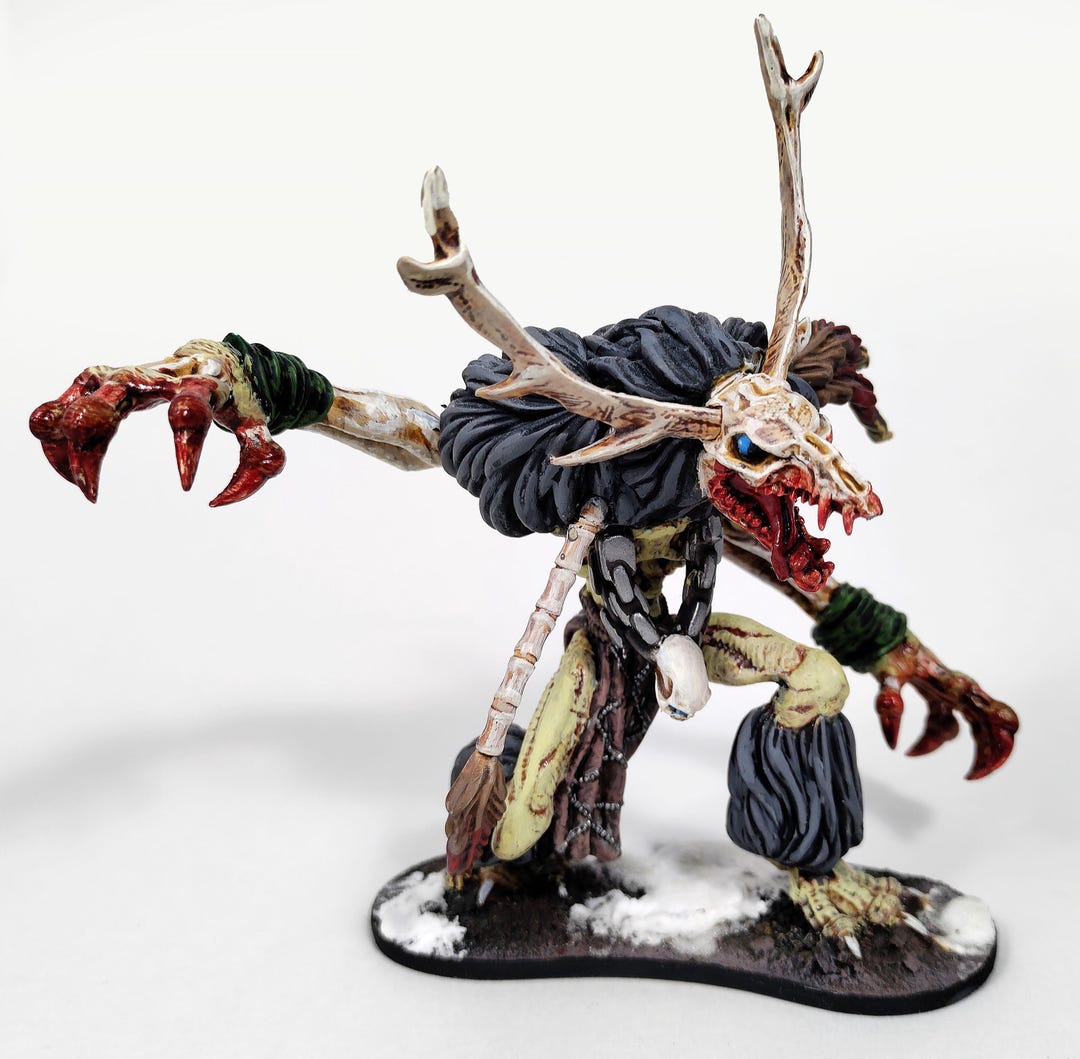 Wendigo Miniature Model for RPG Games Rules for Dnd 5e - Etsy