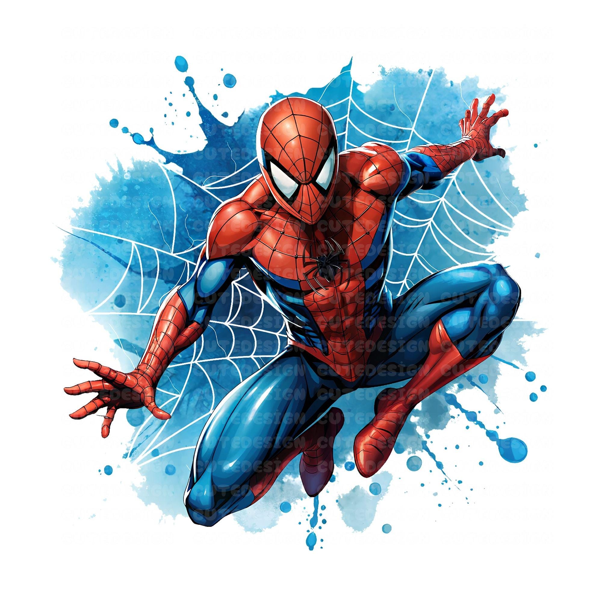 Spiderman Png - Svg - Digital Instant Download - Spiderman Sublimation ...
