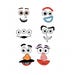Toy Story Characters Face Bundle Png, Toy Story Face Png , Toy Story ...