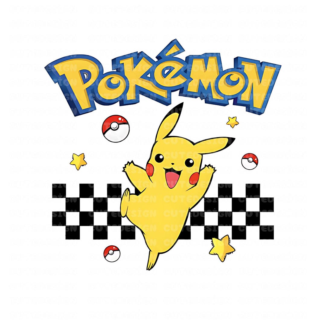 Buy Pokemon Pikachu Svg Pikachu PNG Sticker, Pikachu SVG Sticker ...