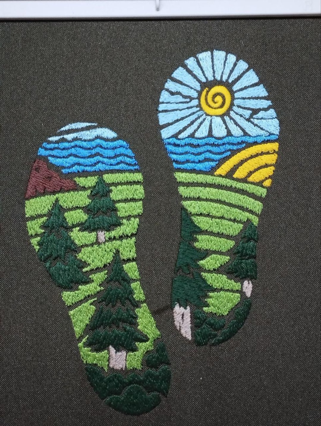 Outdoors Embroidery Design| Hiking Embroidery | Camp Life Design ...