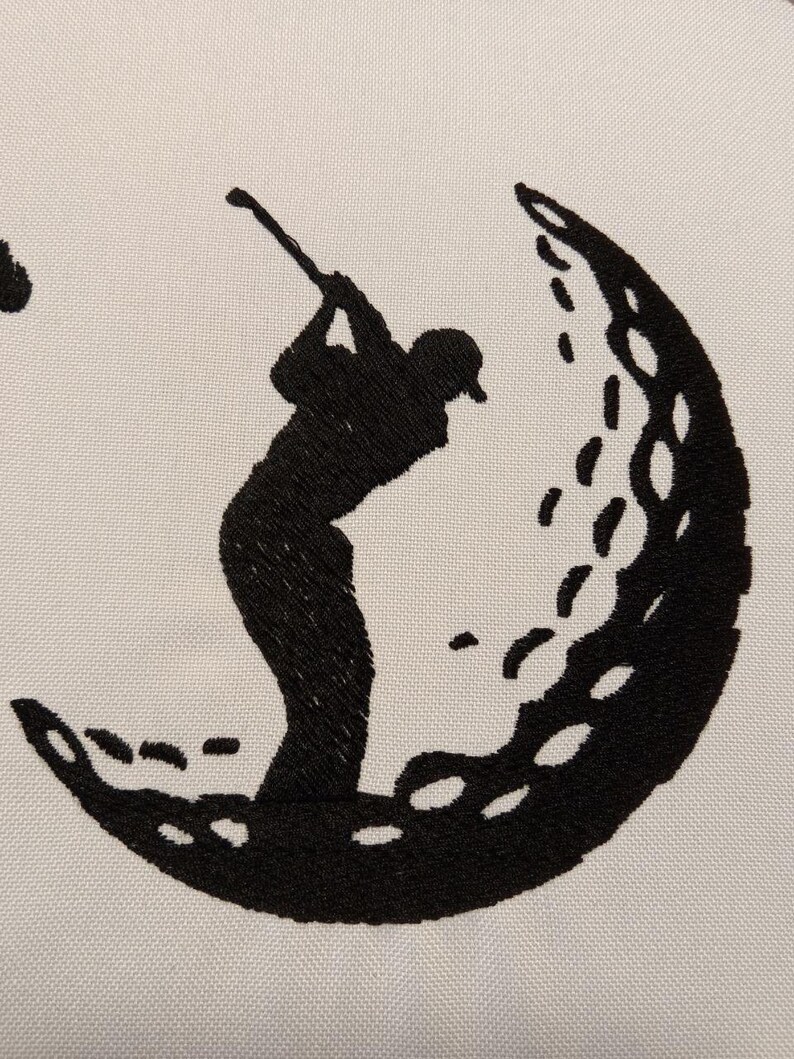 Golf Embroidery | Golfer Embroidery Patterns | Golfer Gift Idea | Sport ...
