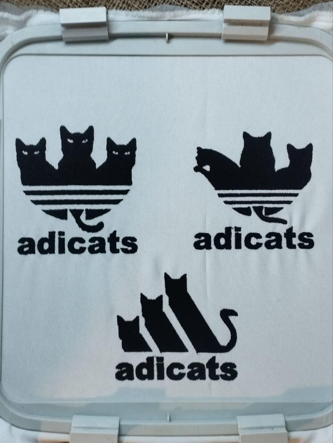 Funny Cat Embroidery Design | Adicats Funny Cat | Cute Cat Lover ...