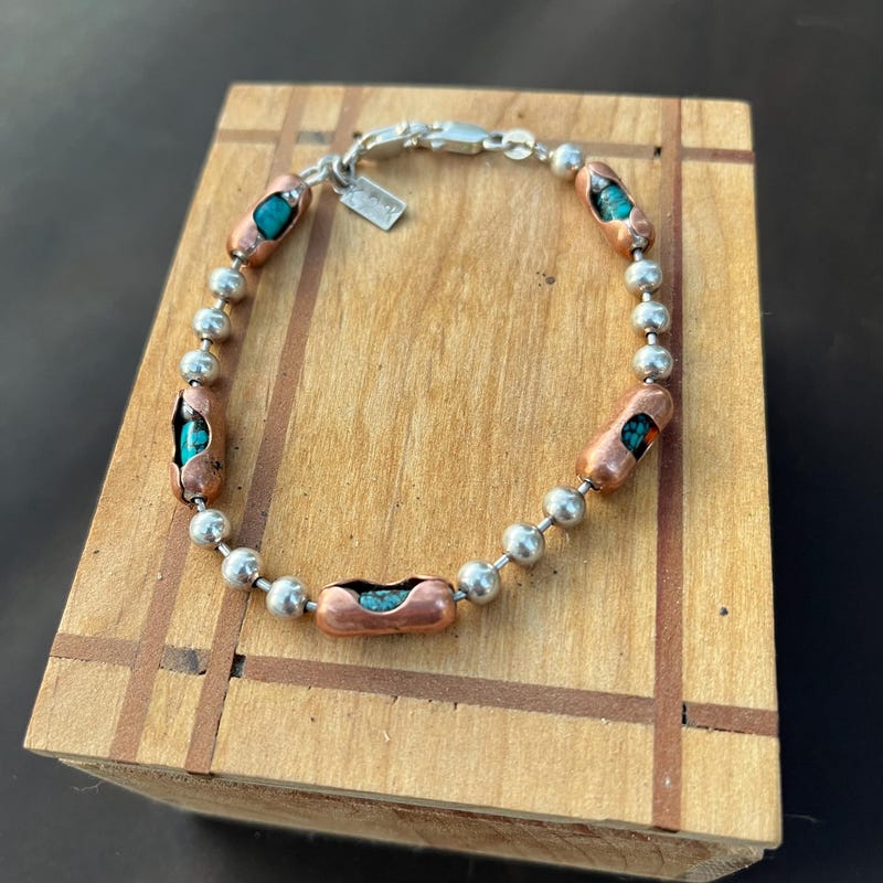 Turquoise Wrist Chain - Etsy