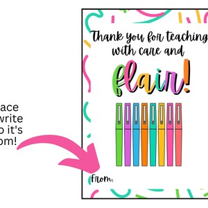 Printable Teacher Appreciation Gift Tags | Teacher Appreciation Thank ...