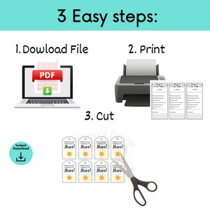 Teacher Gift Tags, Gift Tag Bundle, Teacher Appreciation Week, Teacher ...