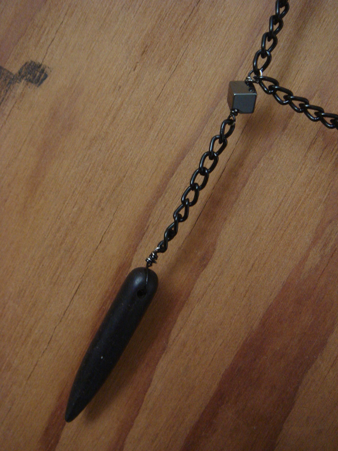 Black Ex Necklace - Etsy