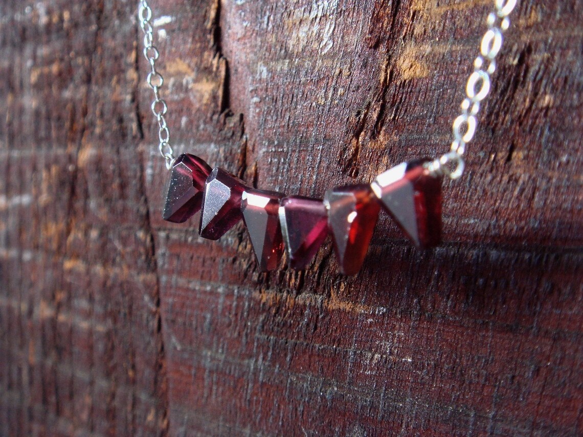 Vampire Fangs on Sterling Chain Necklace - Etsy