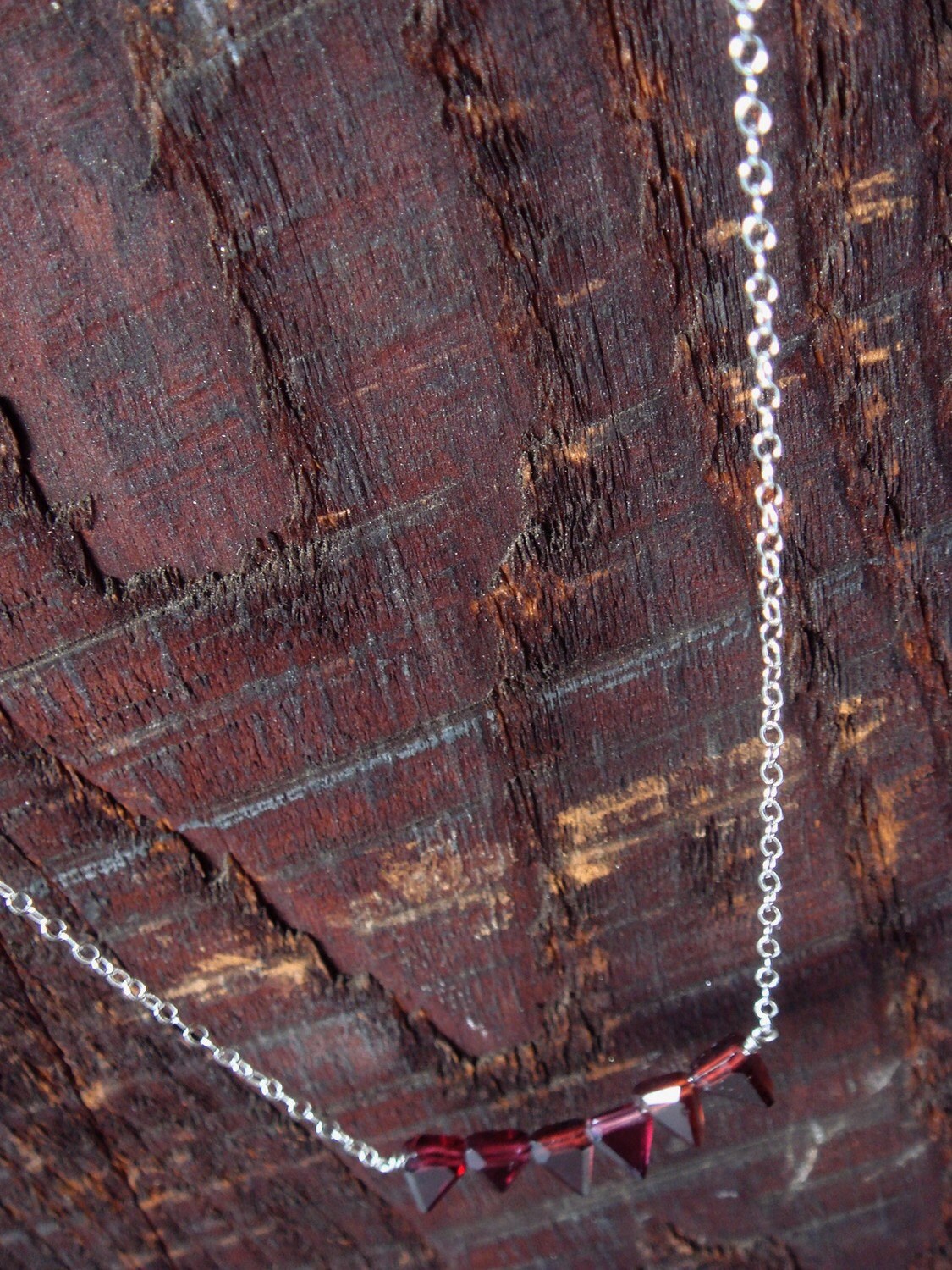 Vampire Fangs on Sterling Chain Necklace - Etsy