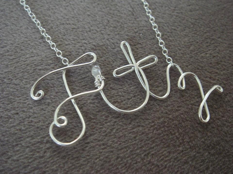 Custom Name Necklace - Etsy