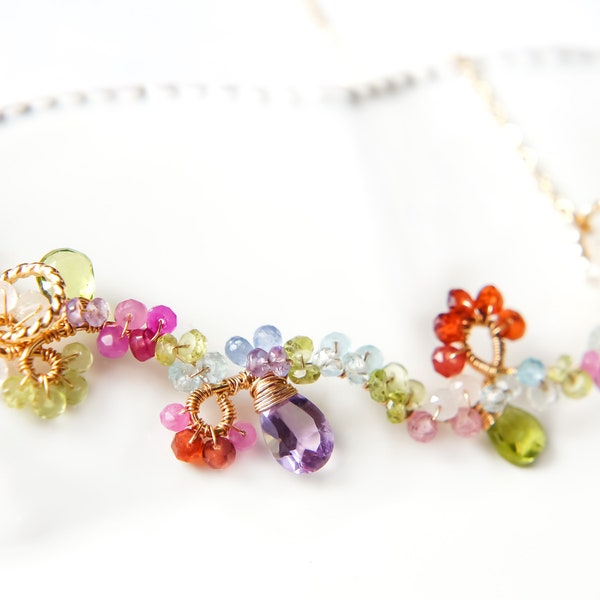 Gold Wire Necklace - Etsy