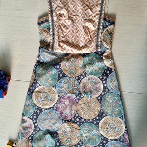 Parasol Motif Batik Cheongsam Dress - Etsy UK