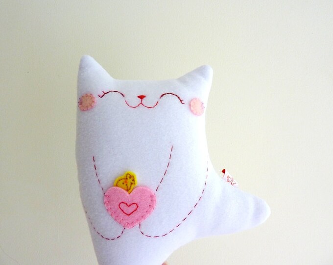 Cat Softie, Cat Toy, Cat Doll, Cat Plush - Kitty Dancing ...