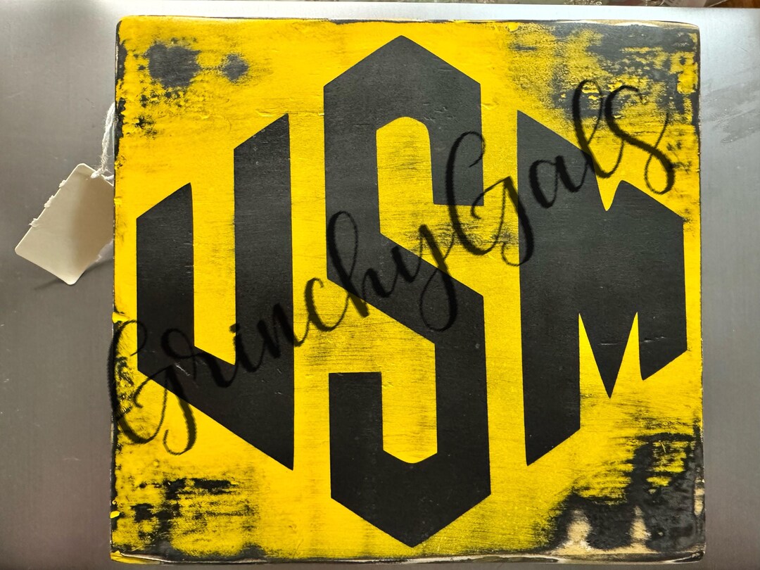 Southern Miss - USM - Wood Block - DOUBLE SIDED!!! Golden Eagles! Ships ...