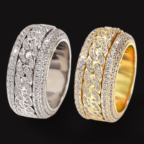 Men Rotatable Ring - Etsy