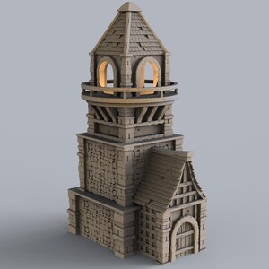 3 Medieval Houses 4, 5, 6. DND. Pathfinder. TTRPG. 28mm - Etsy