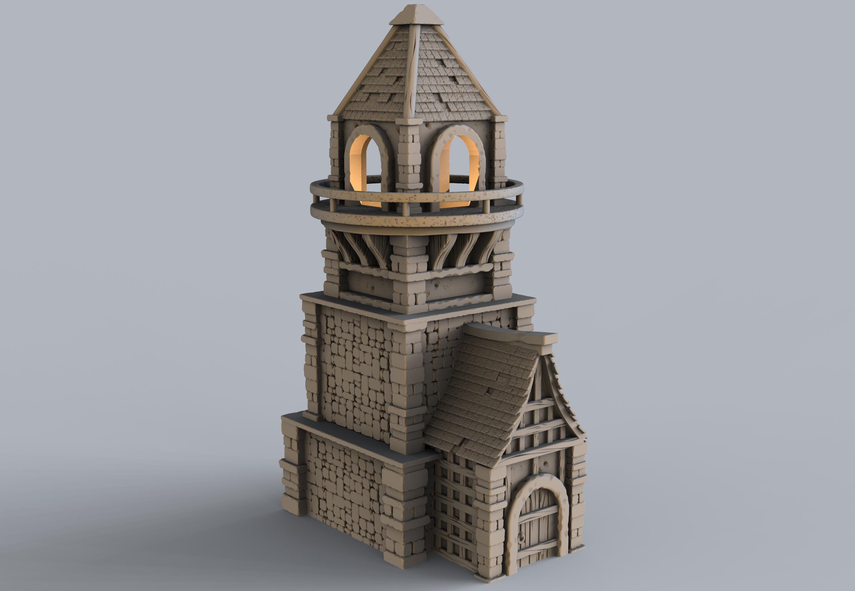 3 Medieval Houses 4, 5, 6. DND. Pathfinder. TTRPG. 28mm - Etsy