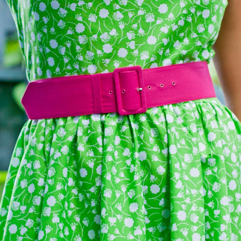 Wide Fabric Belt - Etsy