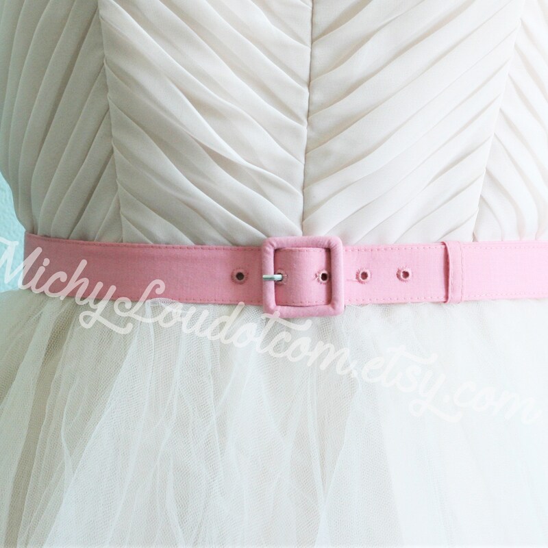 Pink Belt - Etsy