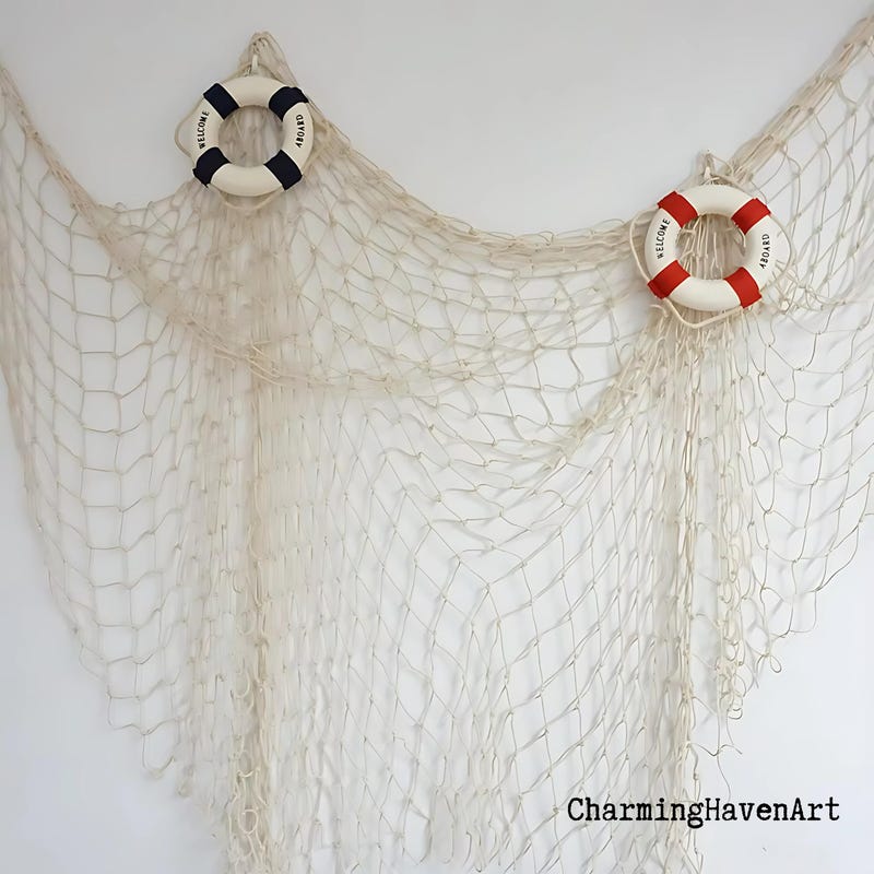 Fishing Net Decor - Etsy