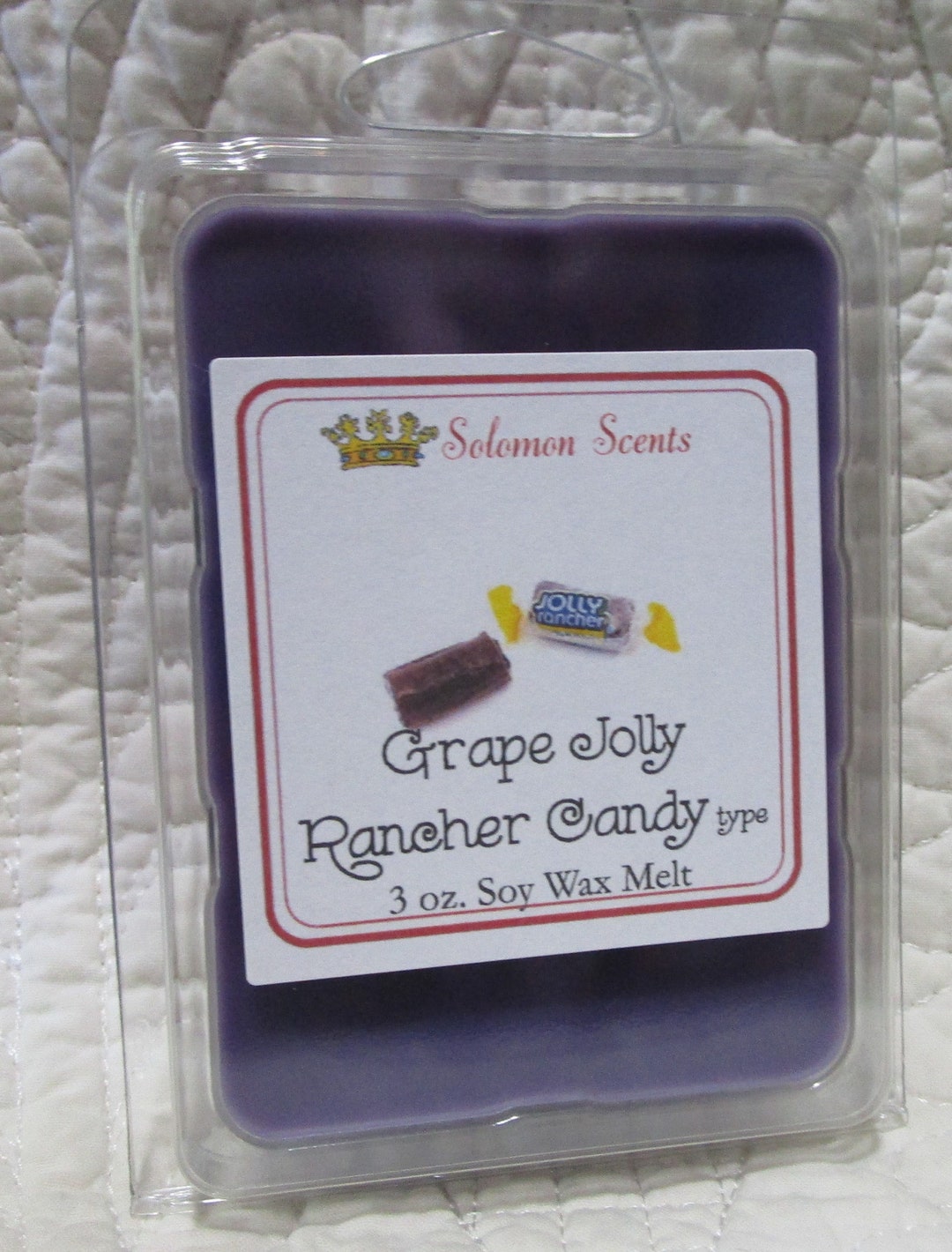 Grape Jolly Rancher Candy Soy Wax Melt - Etsy